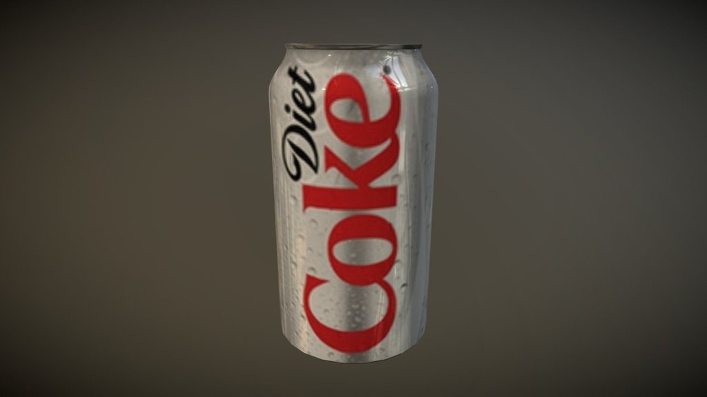 Coke Can - 3D model by OverbeckStudios [da7f816] - Sketchfab