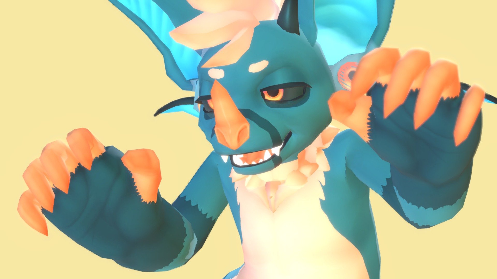 Ares Bat VrChatAvatar - 3D model by nyxumnightshade [da802c1] - Sketchfab