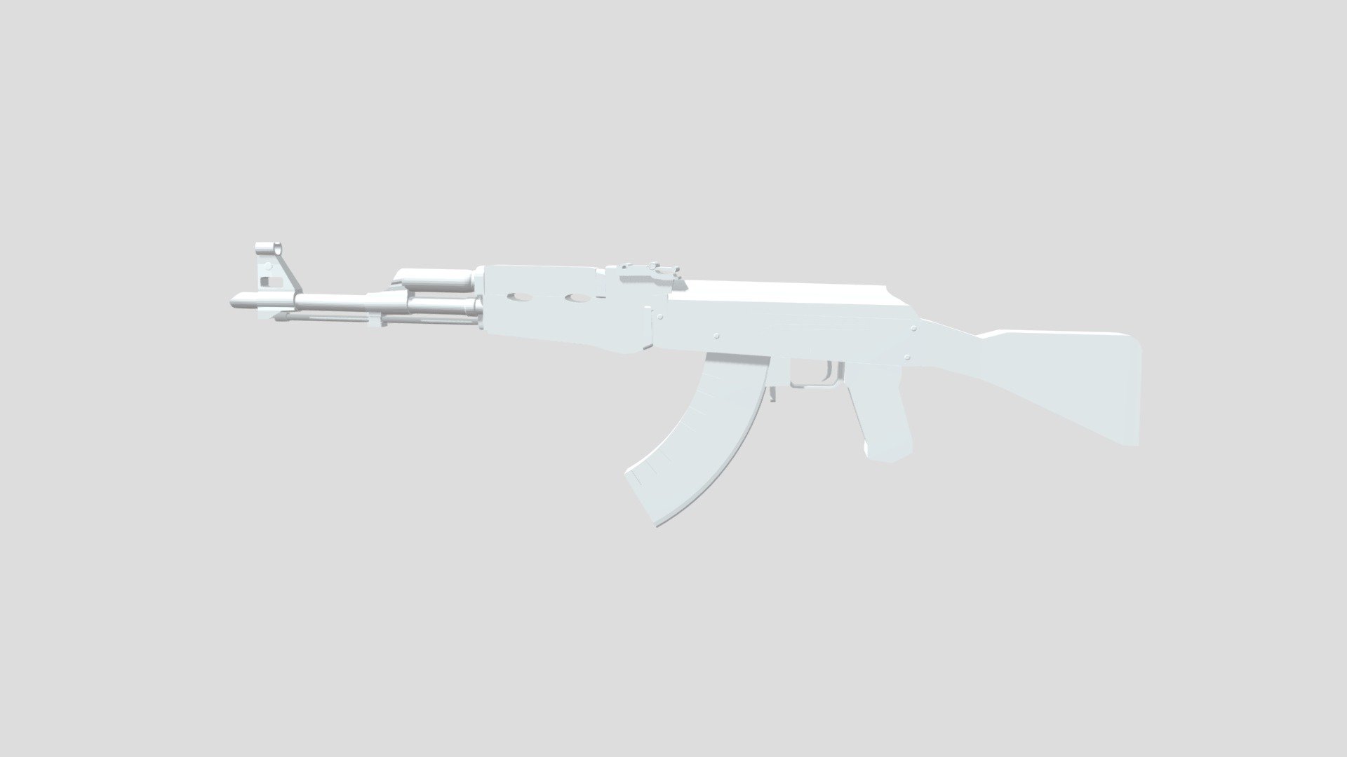 AK47 - 3D model by Hasan Aasim (@hasan.asim14) [da808ec] - Sketchfab