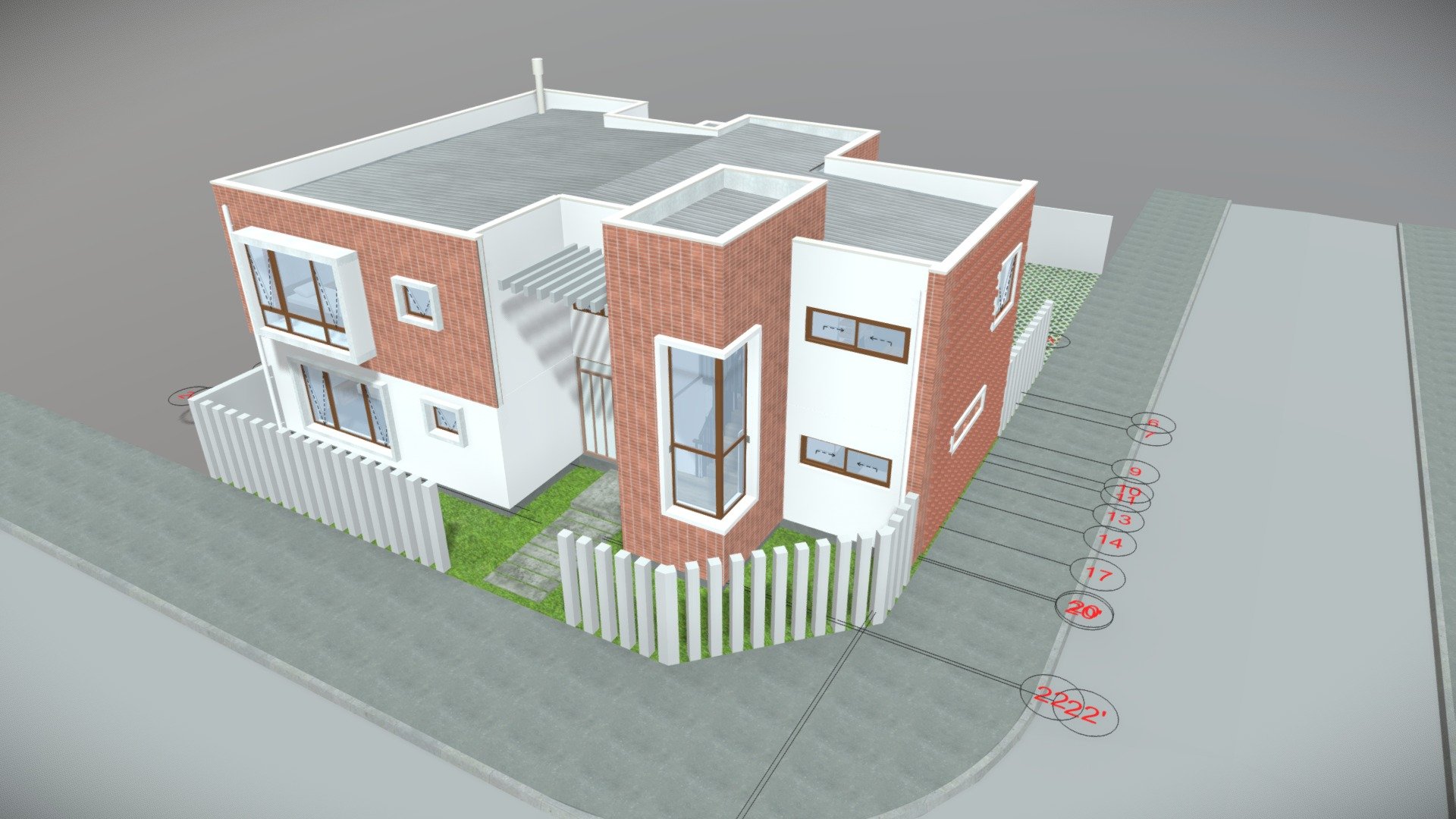 CASA AM PROYECTO CONSTRUCCIÓN - 3D model by cirric [da81399] - Sketchfab