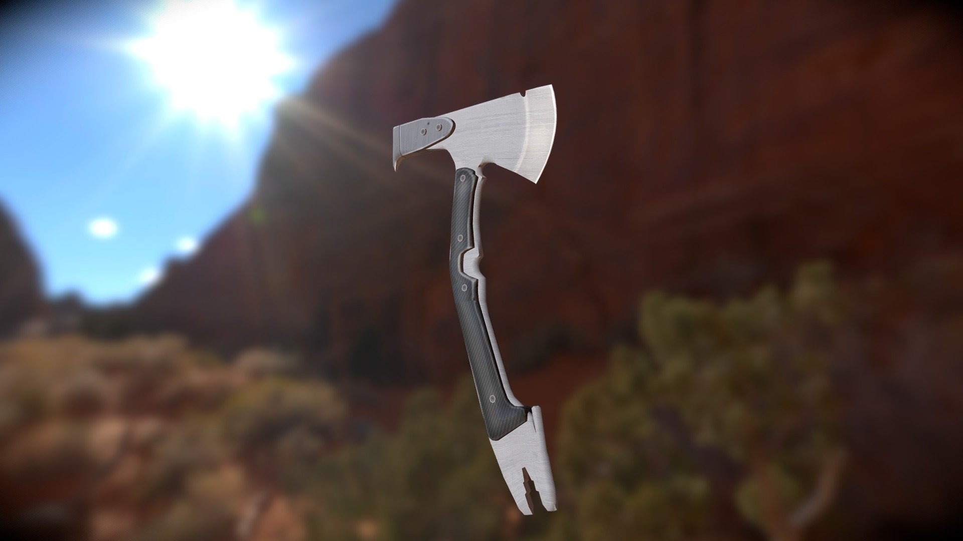 Axe Axe! Prototype axe - 3D model by ice_storm [da818ad] - Sketchfab