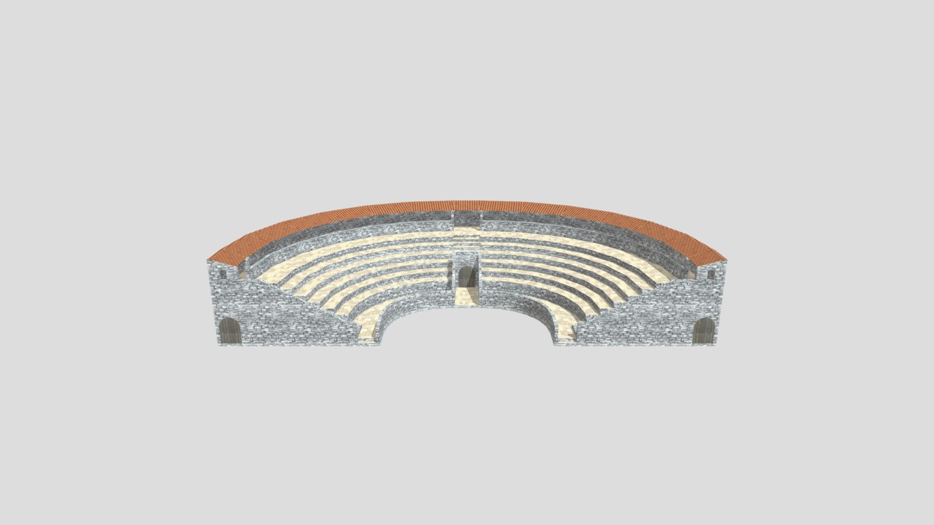 Amphitheatre - Download Free 3D model by Bruno Macchioni [da82902 ...