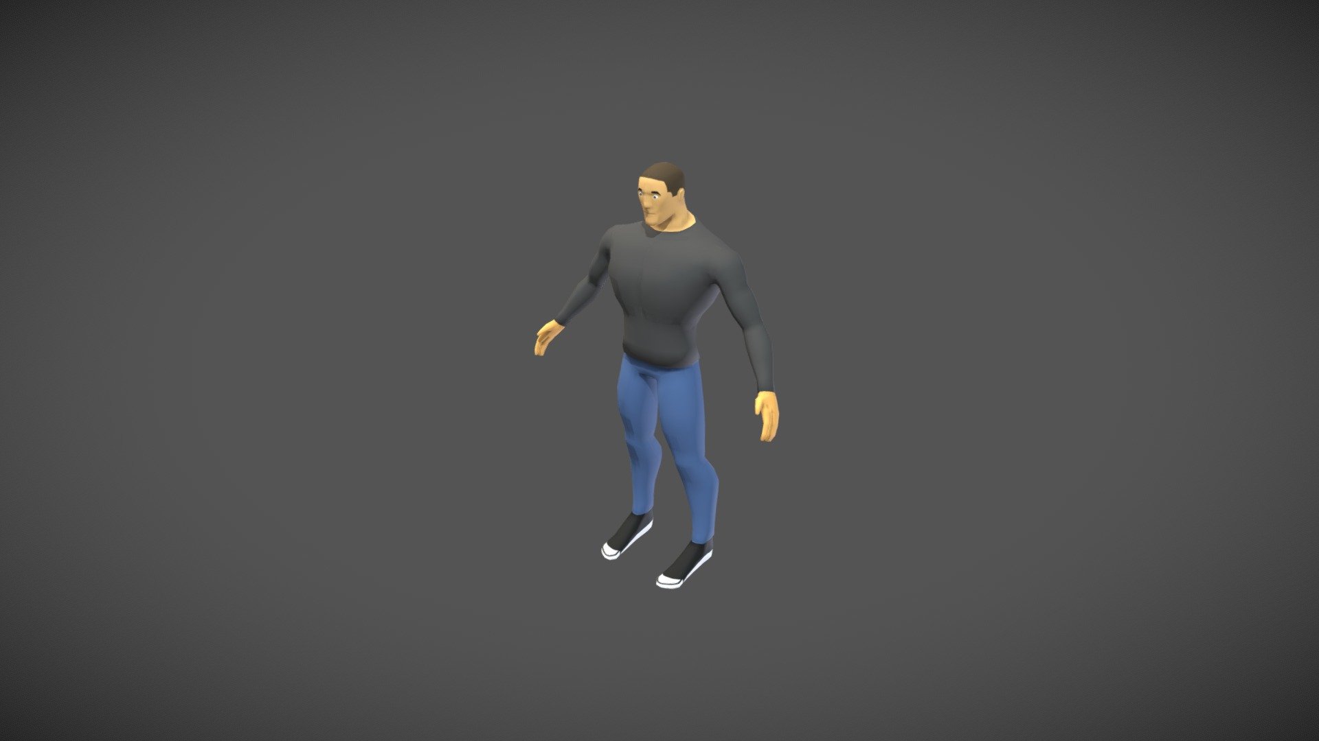 Low Poly Male Body - Download Free 3D model by ViniciusMello [da83ffa ...
