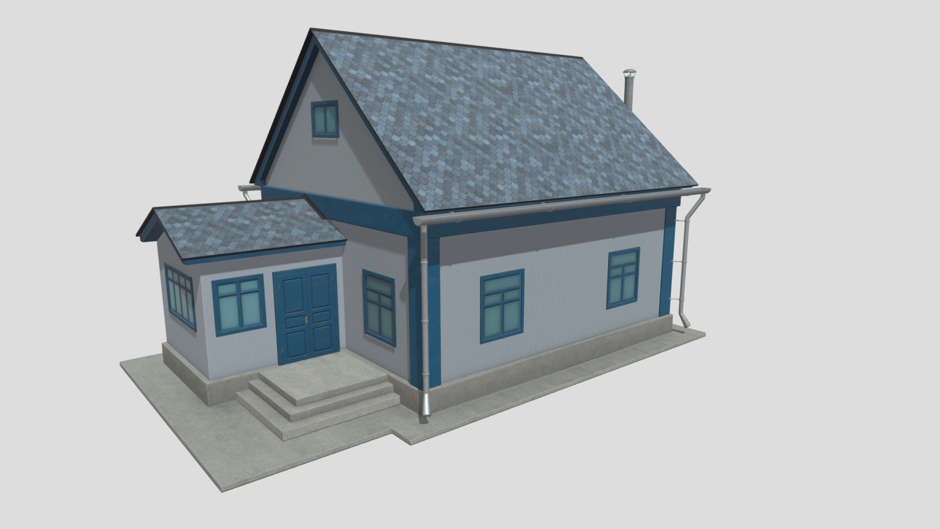 House_fixed for review - Download Free 3D model by Kim Tsyhanovskyi ...