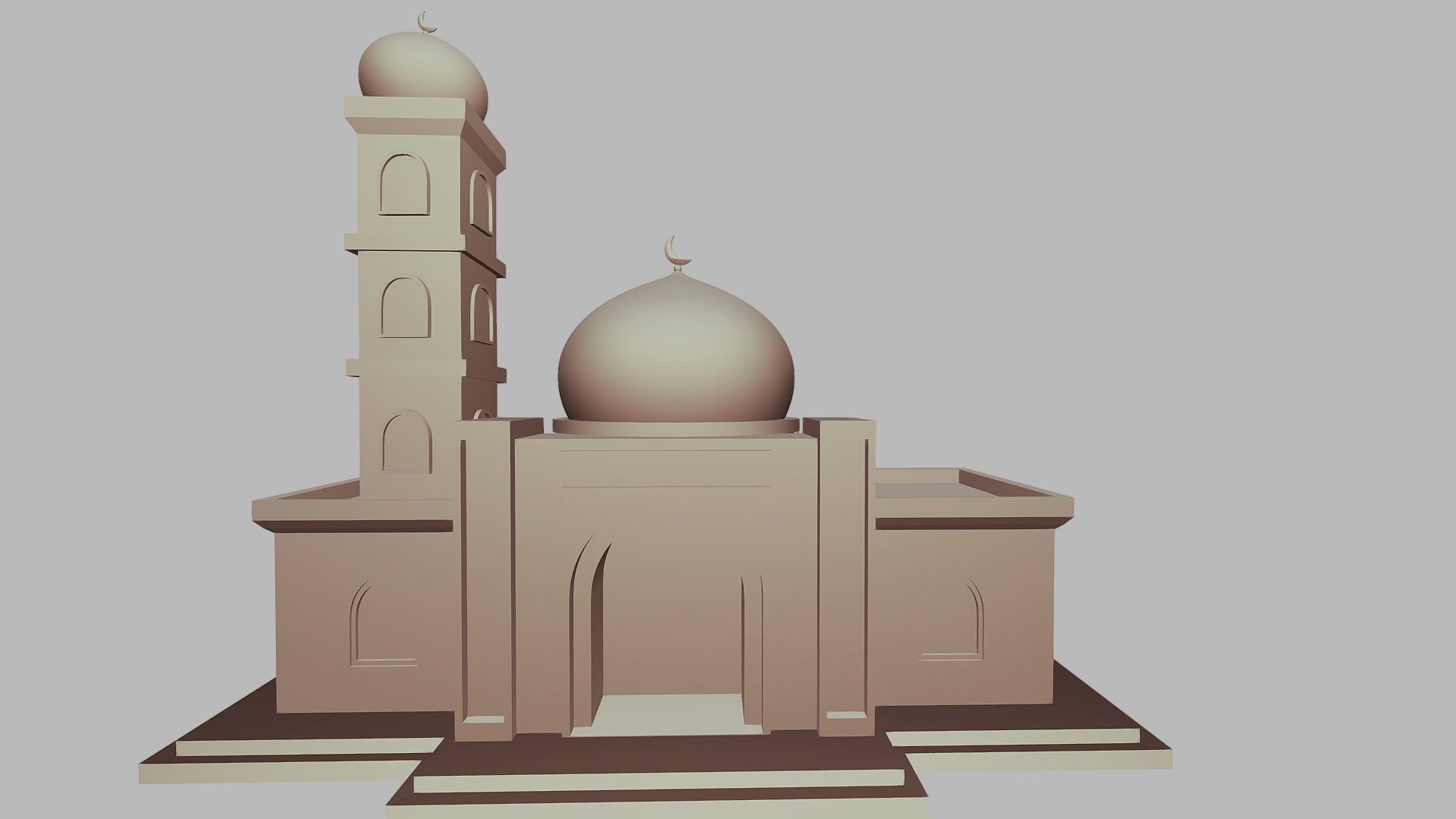 3D Masjed modeling - Download Free 3D model by Mohamedelsayed_5126 ...