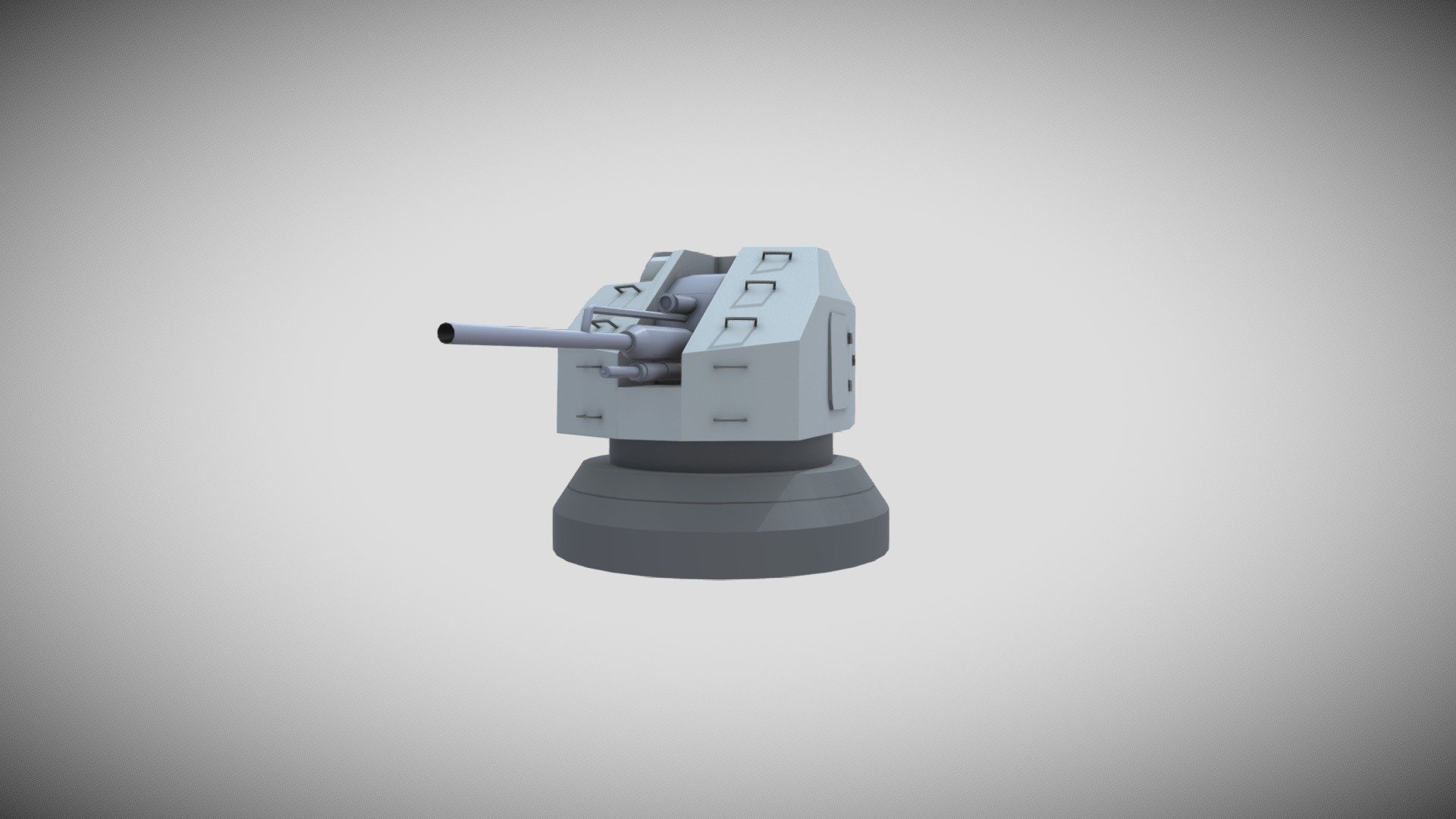 H/PJ-26(76mm) Naval Gun - 3D model by Praghasa (@Praghasa_NVZ) [da86ea2 ...