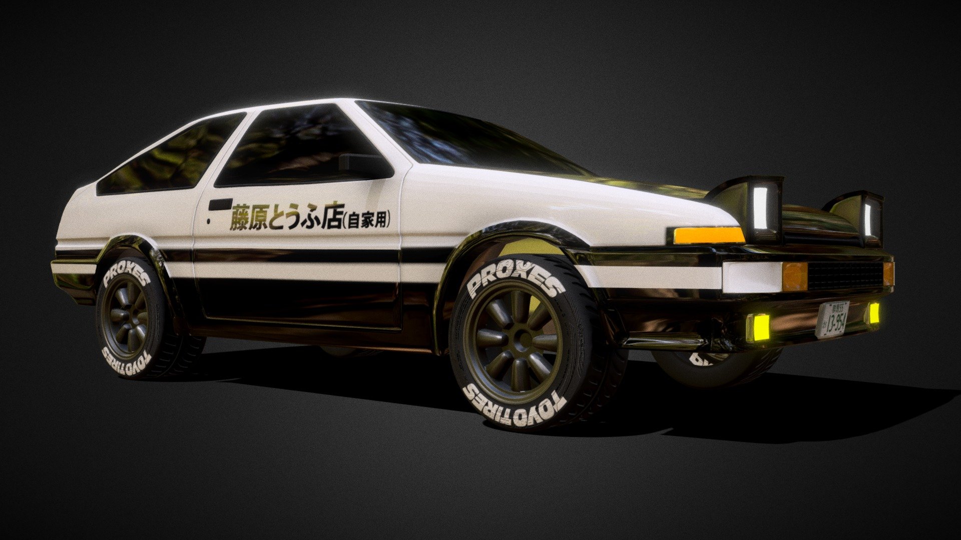 Toyota AE86 Trueno - Download Free 3D model by stangaub [da86f9f ...