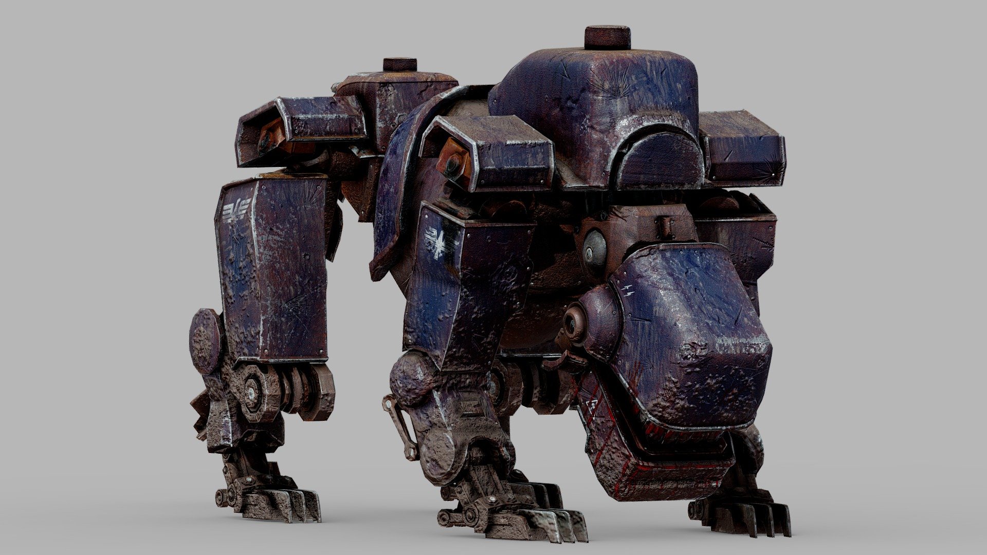 Panzerhund - 3D model by wxni (@walouw) [da88893] - Sketchfab