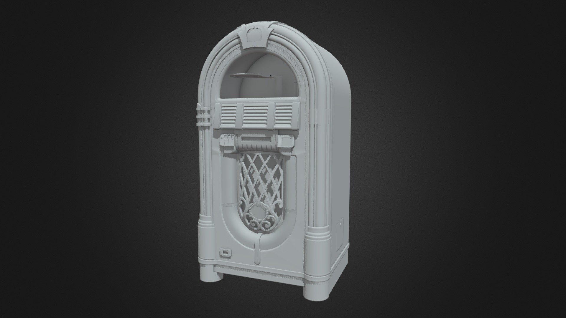 Juke Box - 3D model by daaneimers [da8995a] - Sketchfab