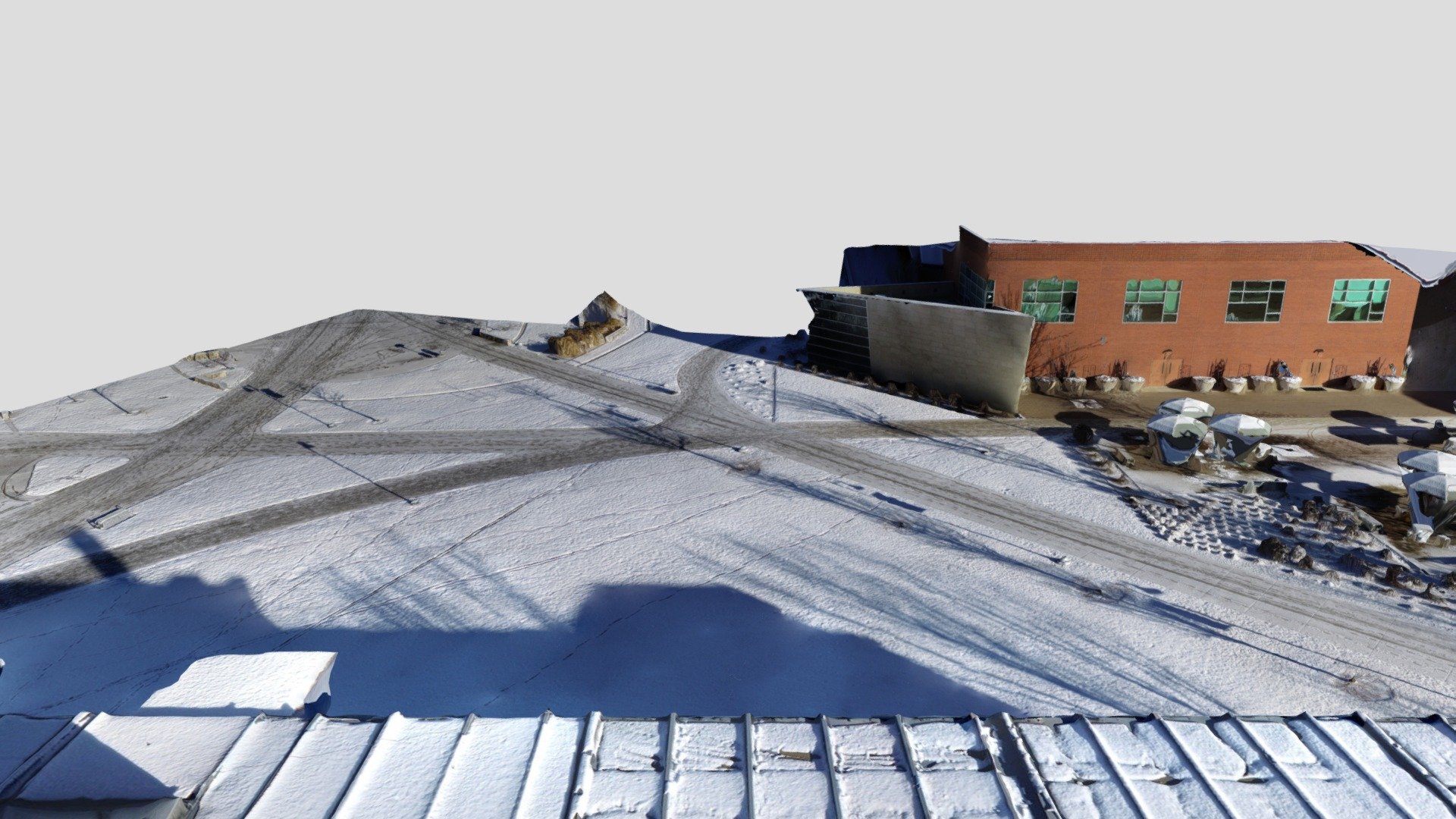 20230131 0900MST CMu Campus Snow Survey - 3D model by GeoAvatar ...