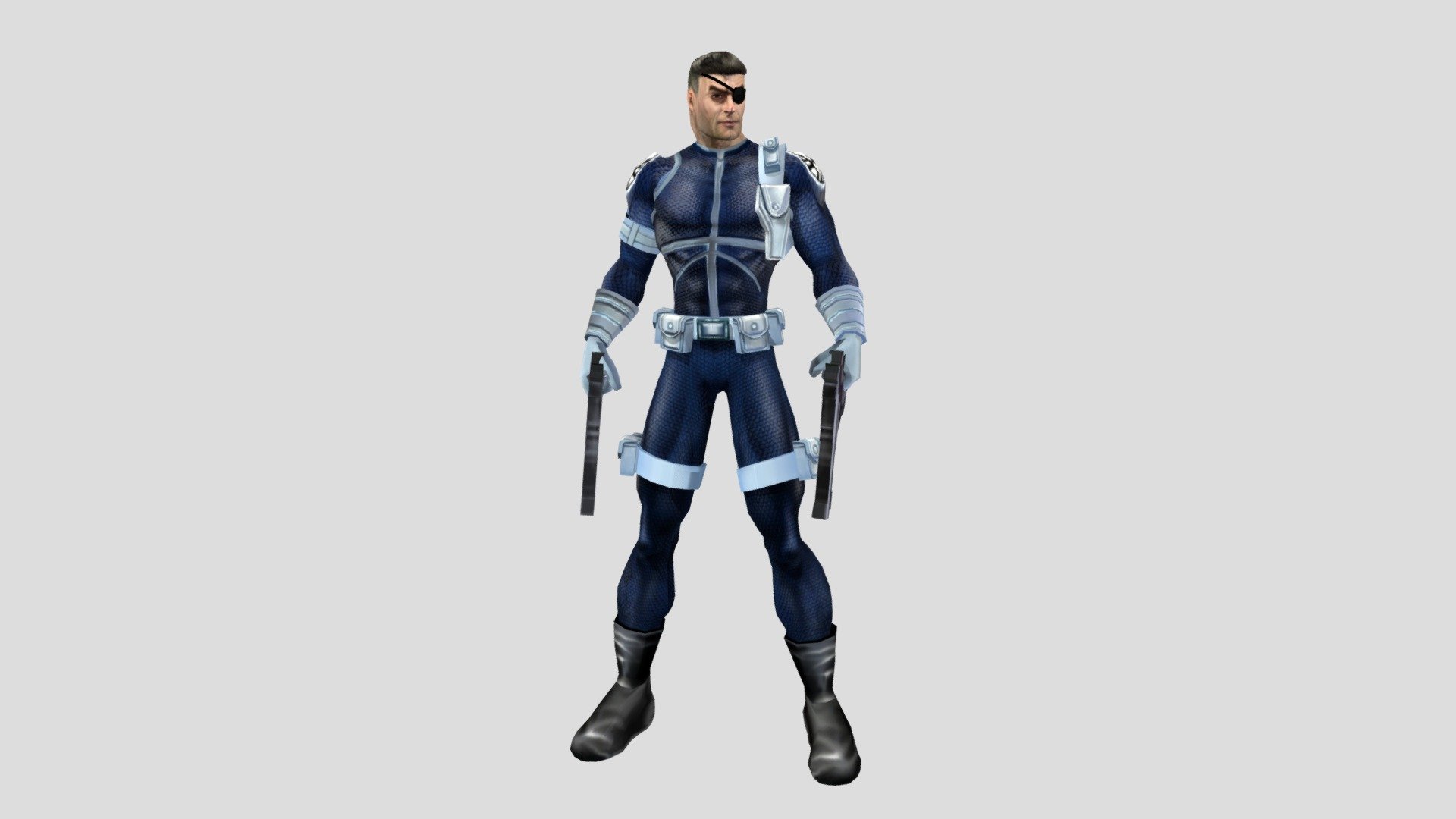21 Nick Fury MUA - Download Free 3D model by ak2yny [da8df55] - Sketchfab