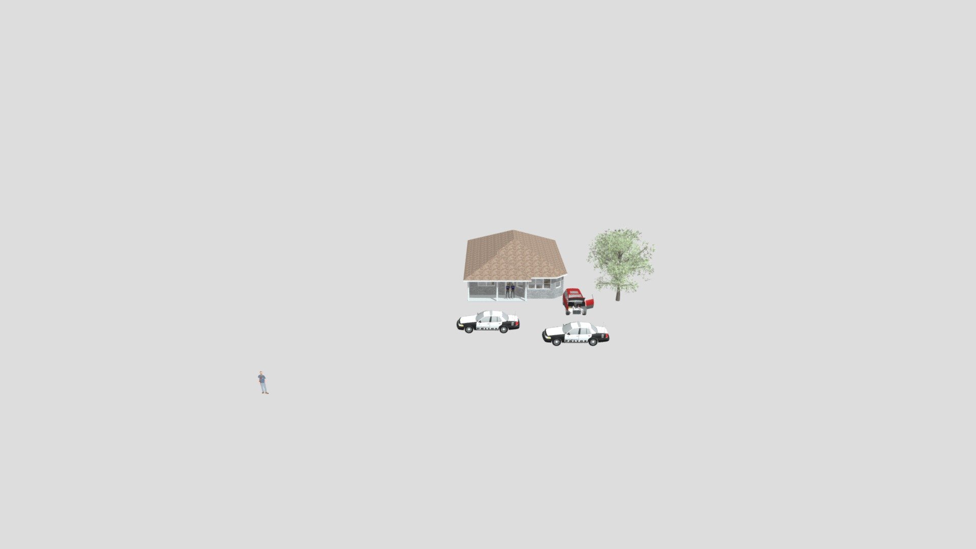 House police scene_dae - 3D model by justingomez707 [da8f55b] - Sketchfab