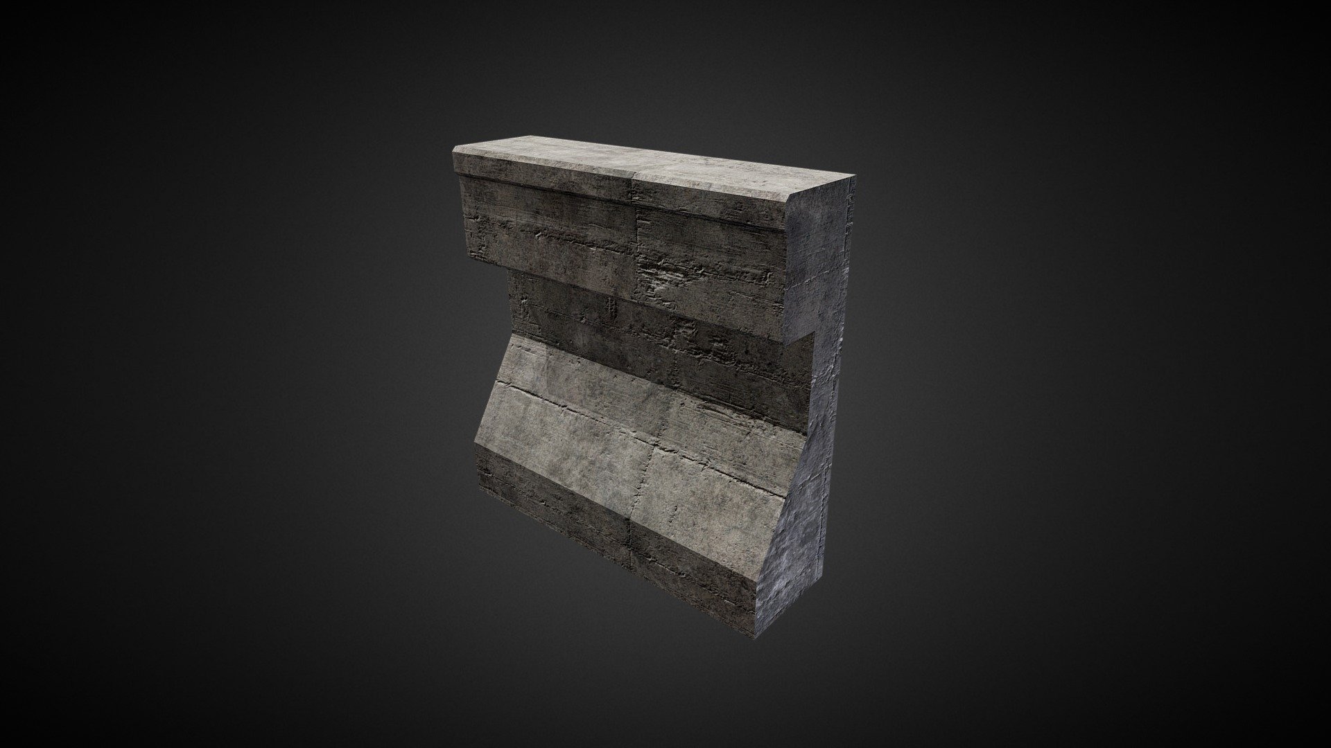 Wall Straight - 3D model by Drakeling Labs (@drakelinglabs) [da8fc82 ...
