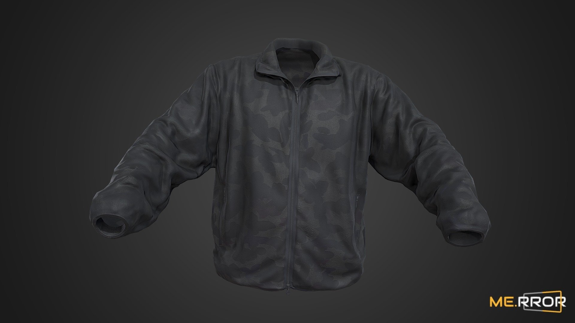 [Game-Ready] Camo Fleece Jacket - Buy Royalty Free 3D model by ME.RROR ...