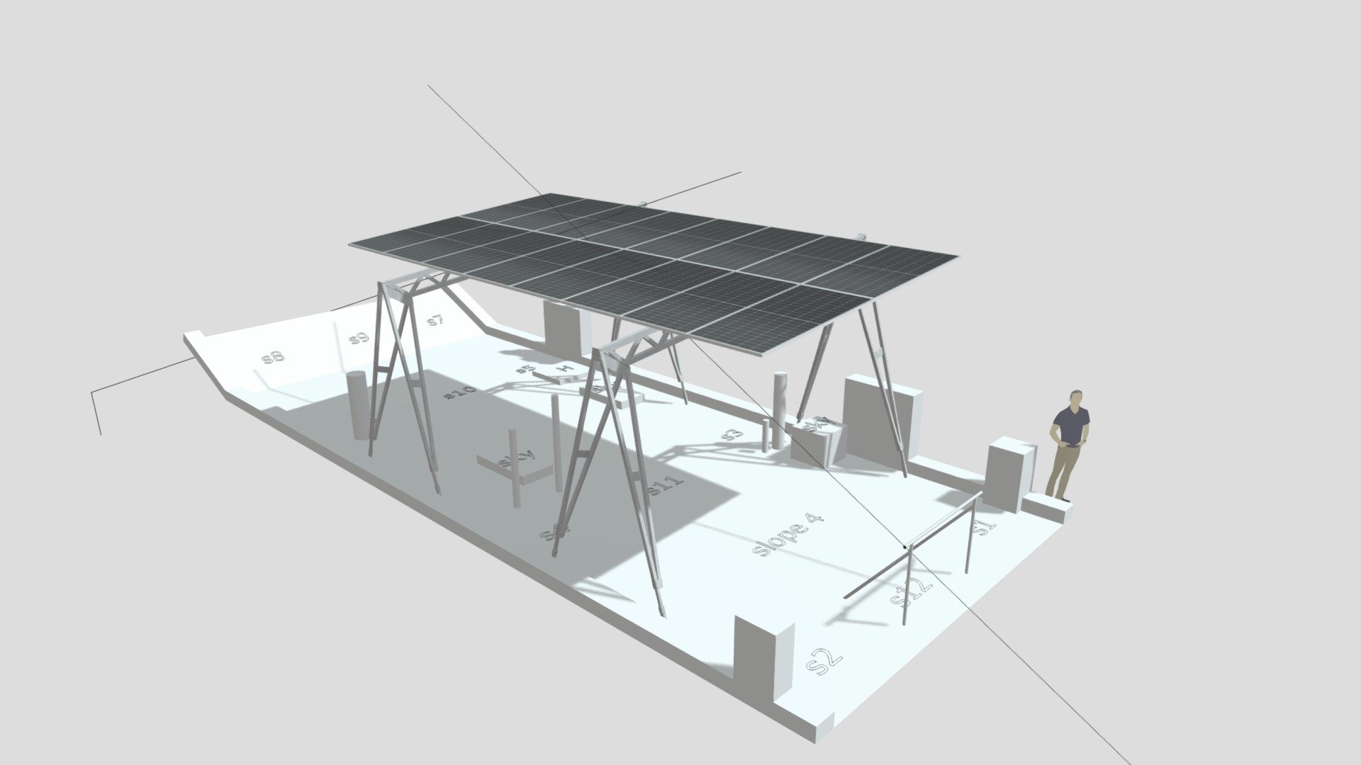 456 Bainbridge St 16 Mod 72 Cell Canopy - 3D model by ...