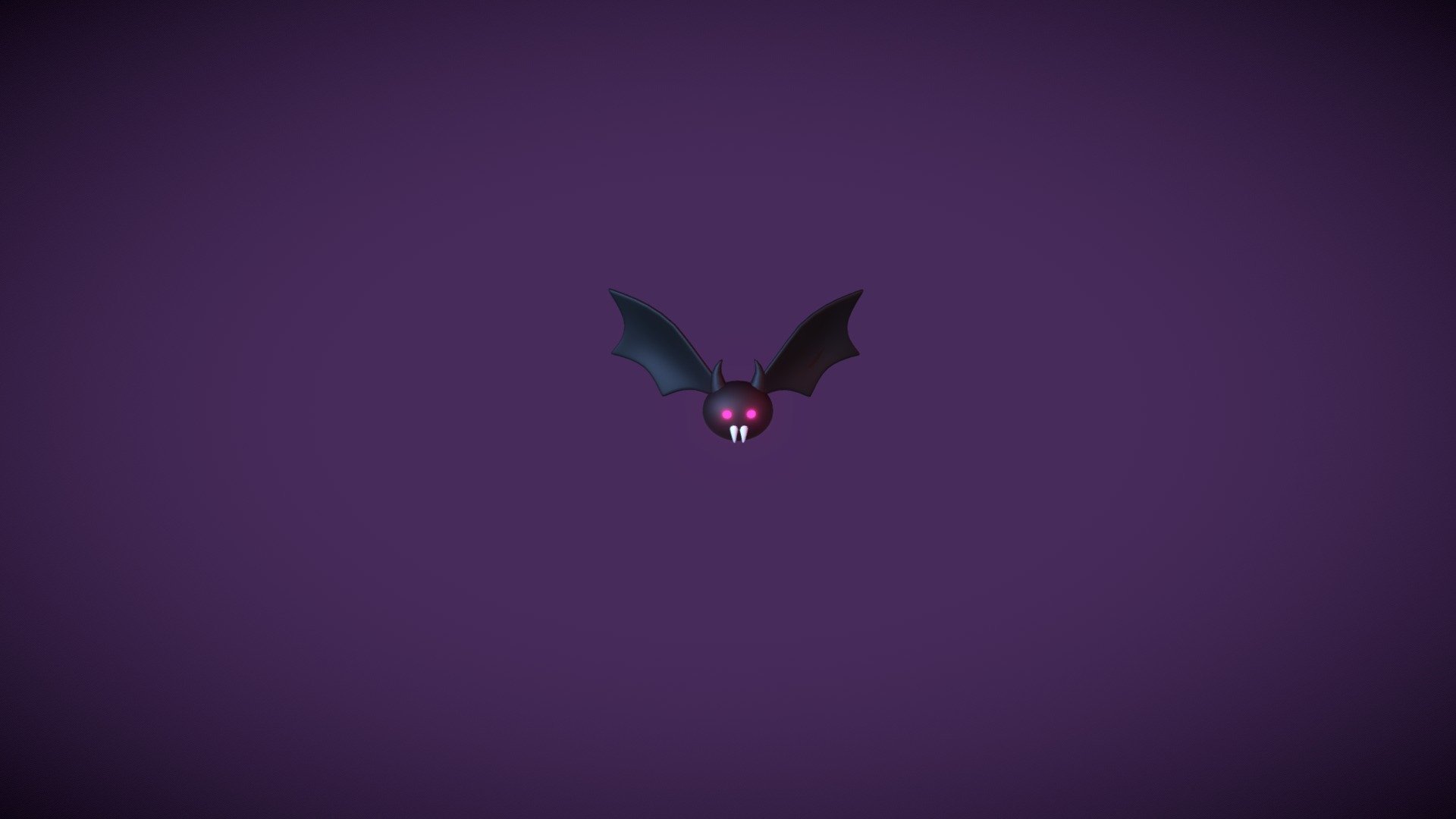 Flying Cartoon Bat - 3D model by Quadmyke (@Quadmike) [da91529] - Sketchfab
