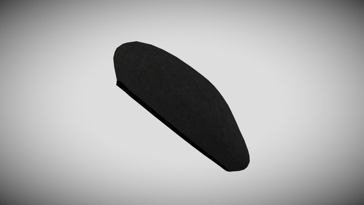 Beret 3D models - Sketchfab