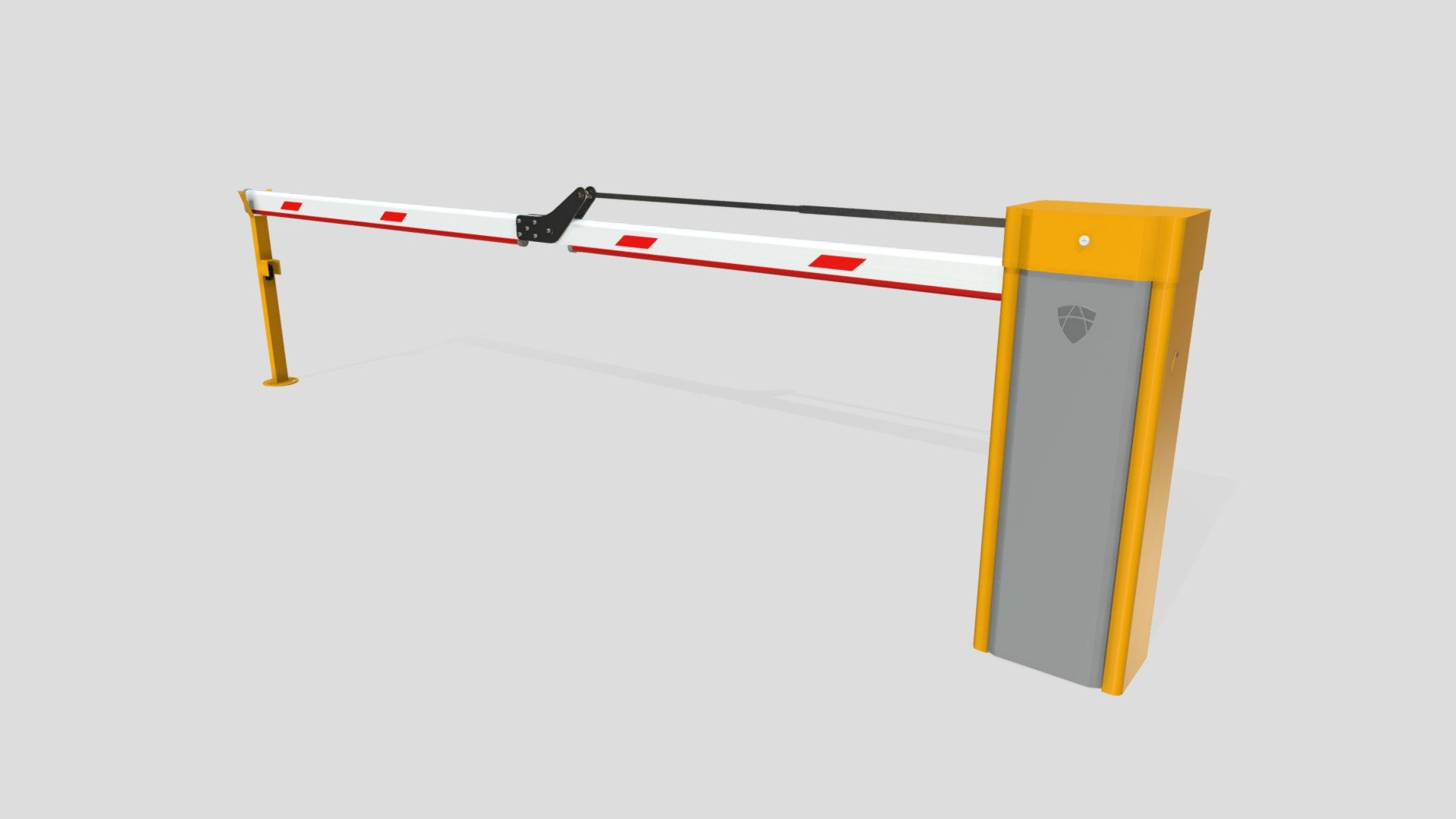 90° Folding Arm Barrier – ARM-216K - 3D model by ...