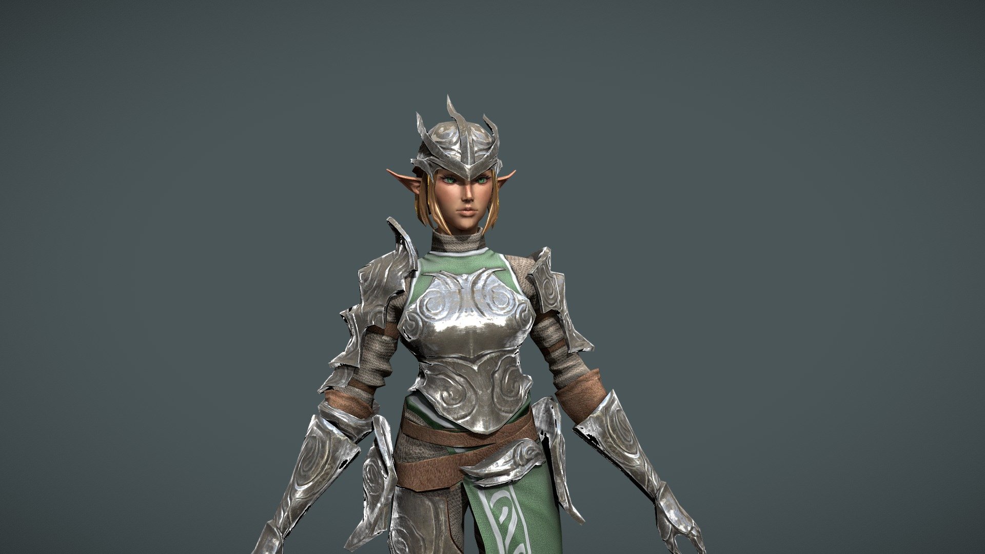 Elf PBR - 3D model by franikotian [da954cc] - Sketchfab