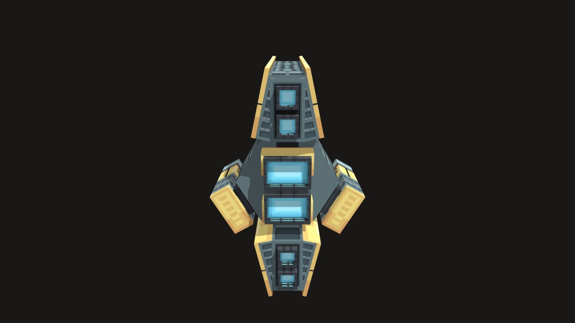 Alien Spaceship - 3D model by Ora Tron Design (@Ora_Tron_Design ...