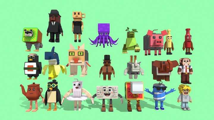 Brainrot 3D models - Sketchfab