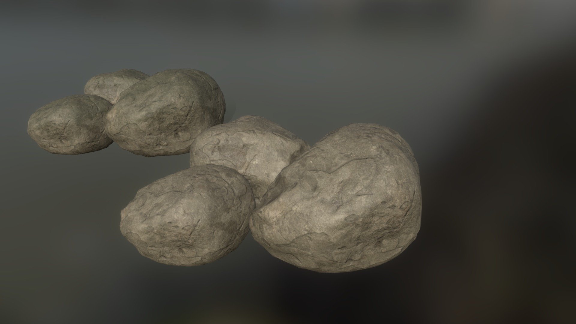 Rocks gameready free model - Download Free 3D model by rwroclav ...