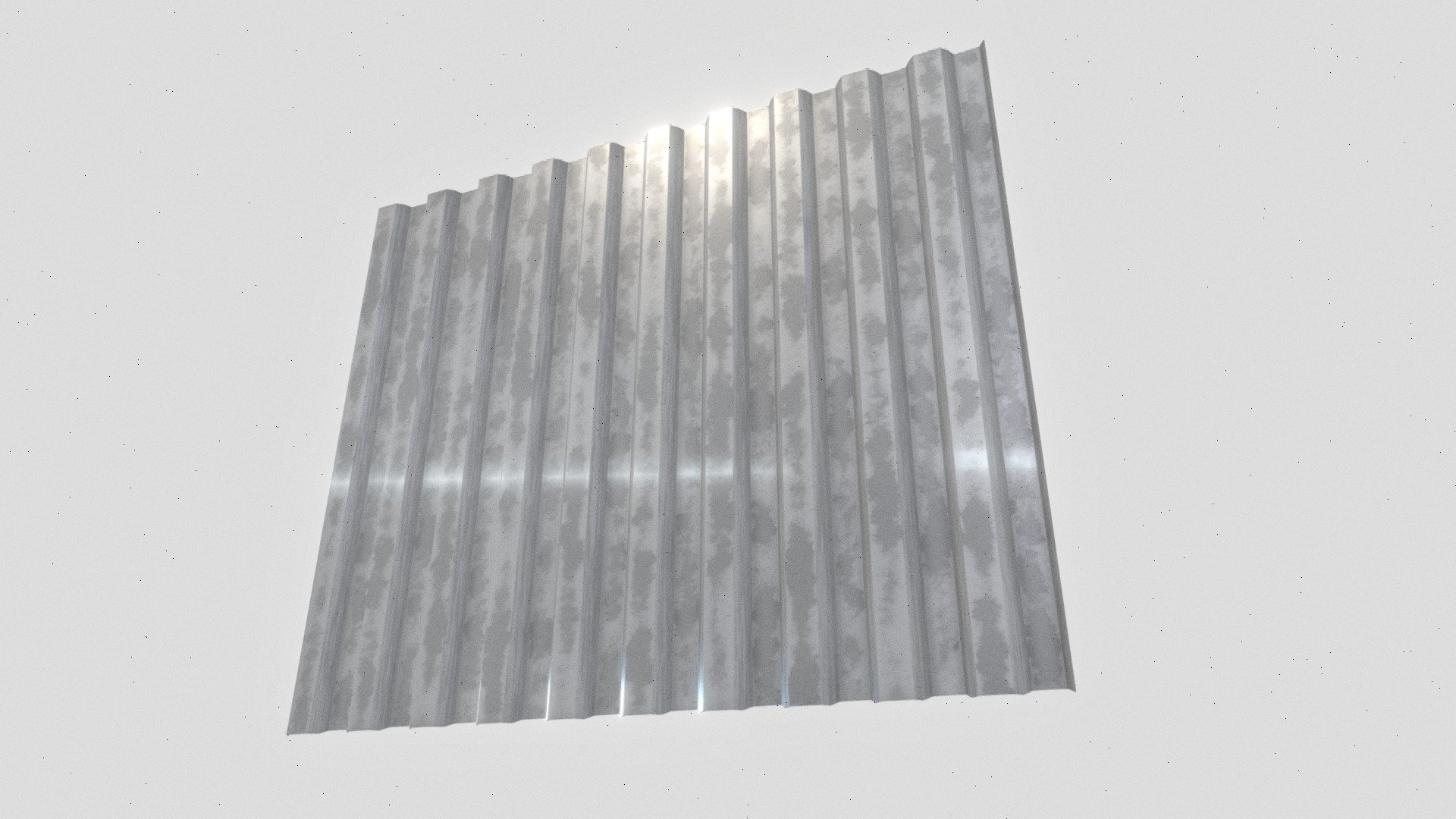 pre-molded_galvanized_metal_zig_zag_pattern - Download Free 3D model by ...