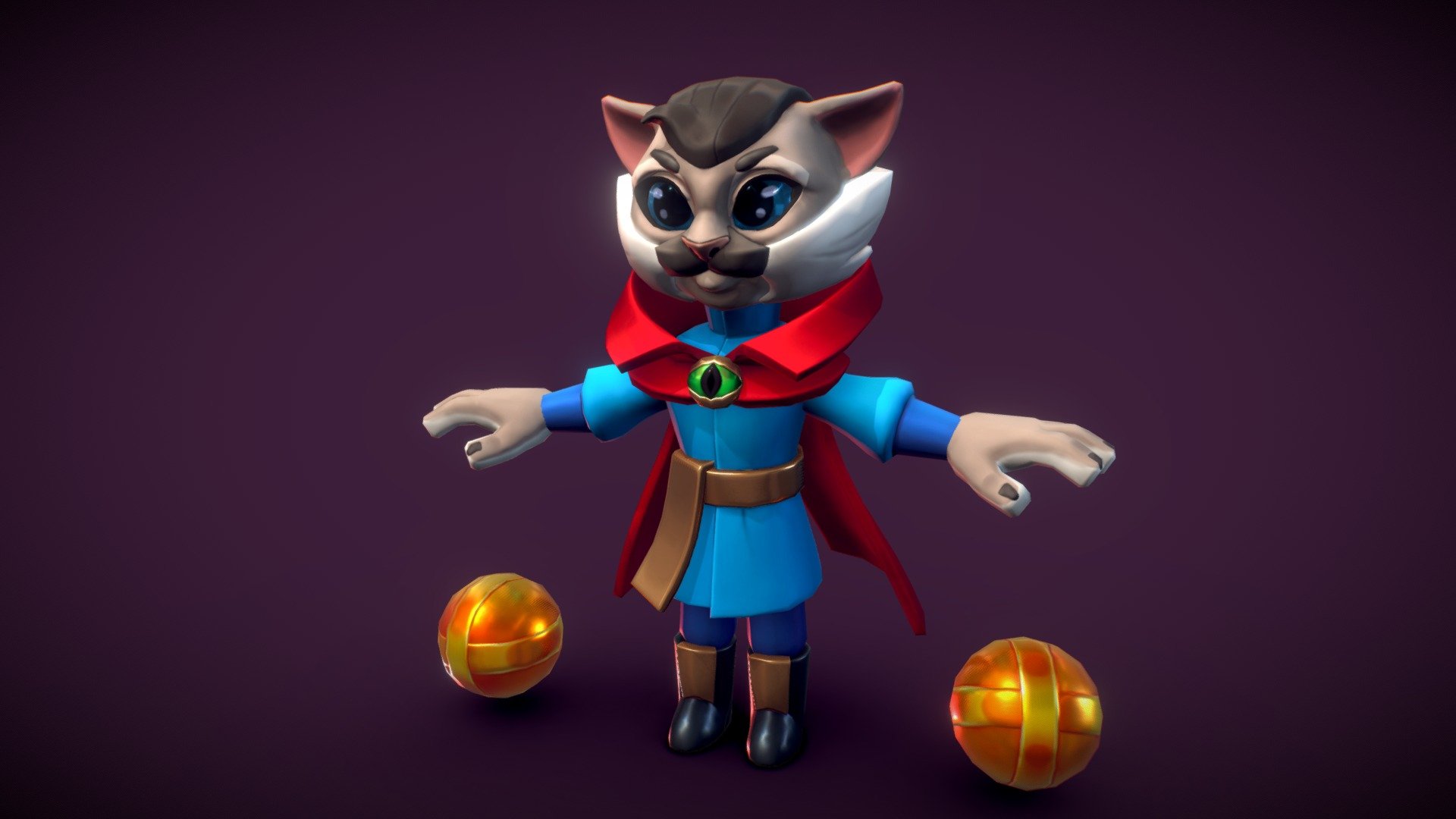 Psy Cat T3 - Preview - 3D model by BitGem [da9d92c] - Sketchfab
