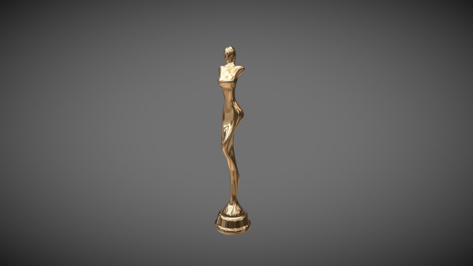 Female Trophy - 3D model by CreativelyNick (@Nick0320) [da9e3ce] - Sketchfab
