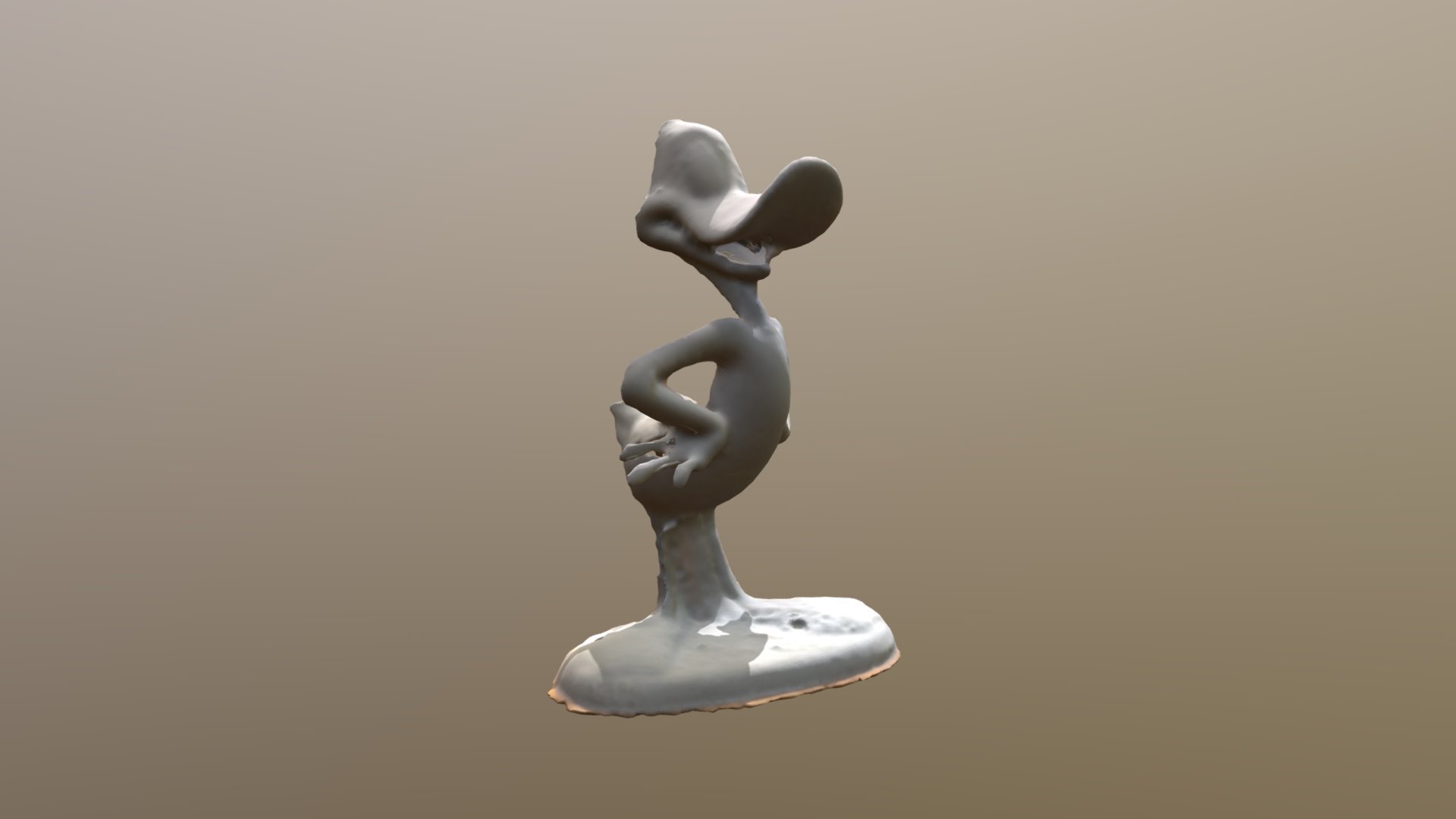 Daffy Duck Maquette (Looney Tunes) - Download Free 3D model by David Wigforss (@dwigfor ...