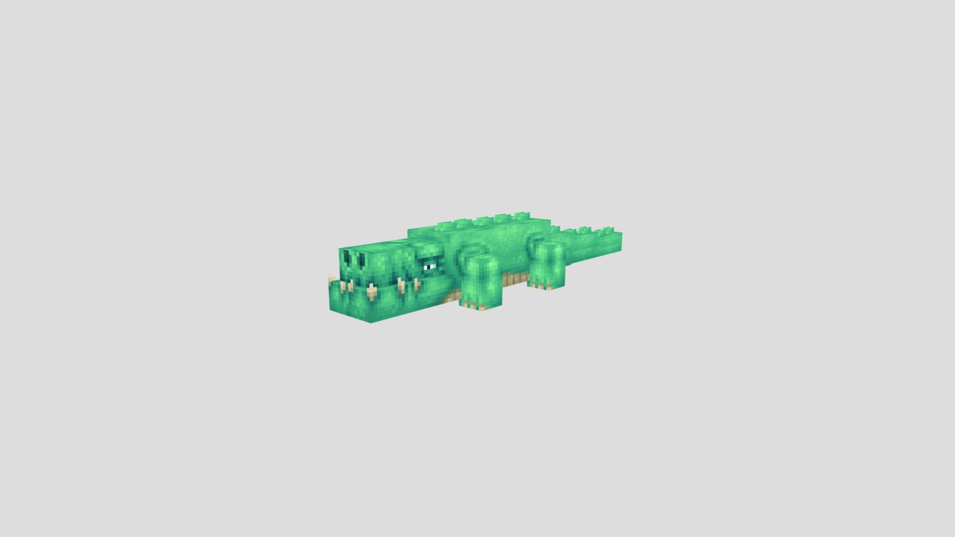 Low-poly Crocodile - 3D model by harry_coughlin_ [da9e9e1] - Sketchfab
