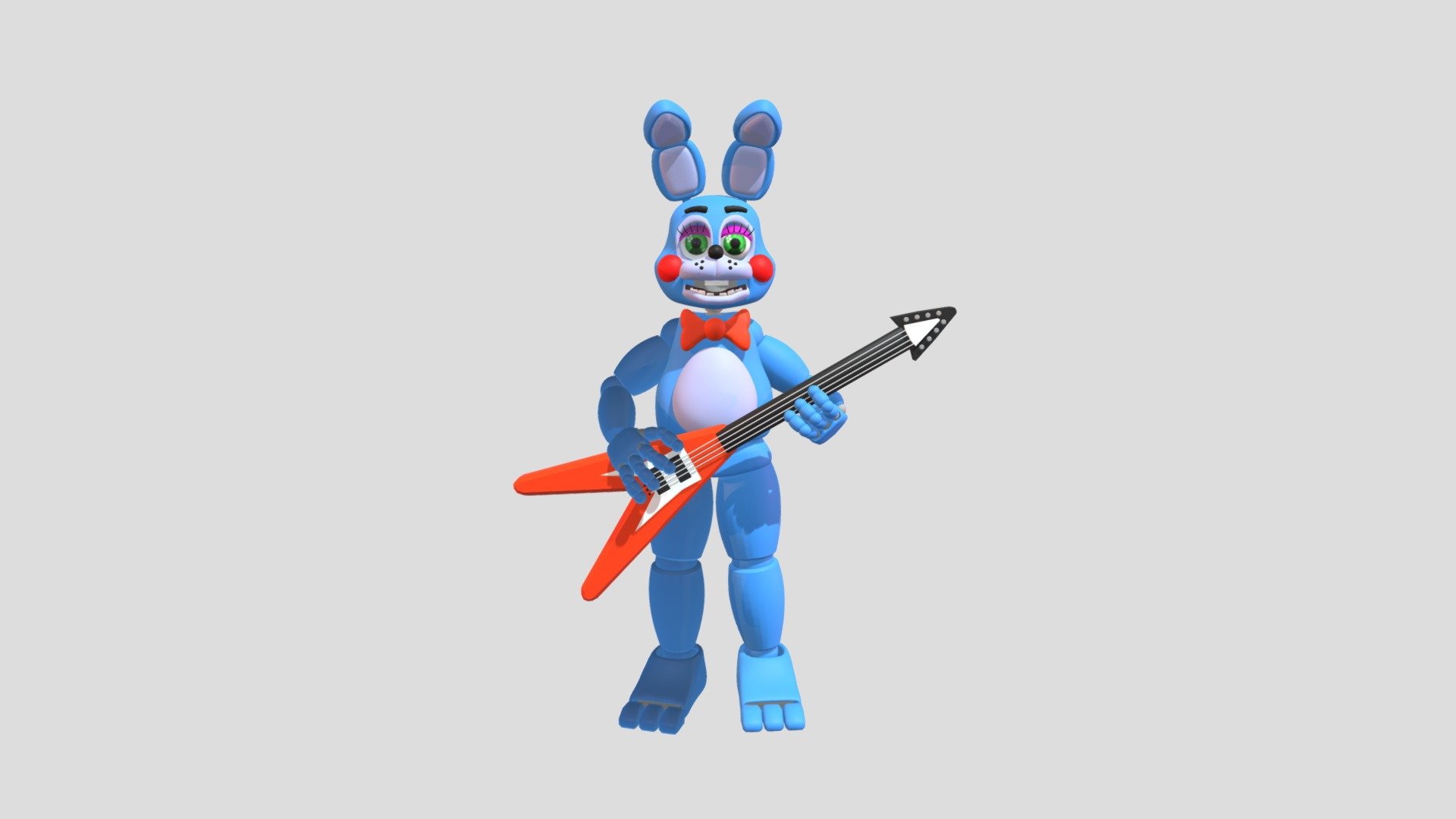 Toy Bonnie The Bunny - Download Free 3D model by dwall8611 [da9fb07 ...