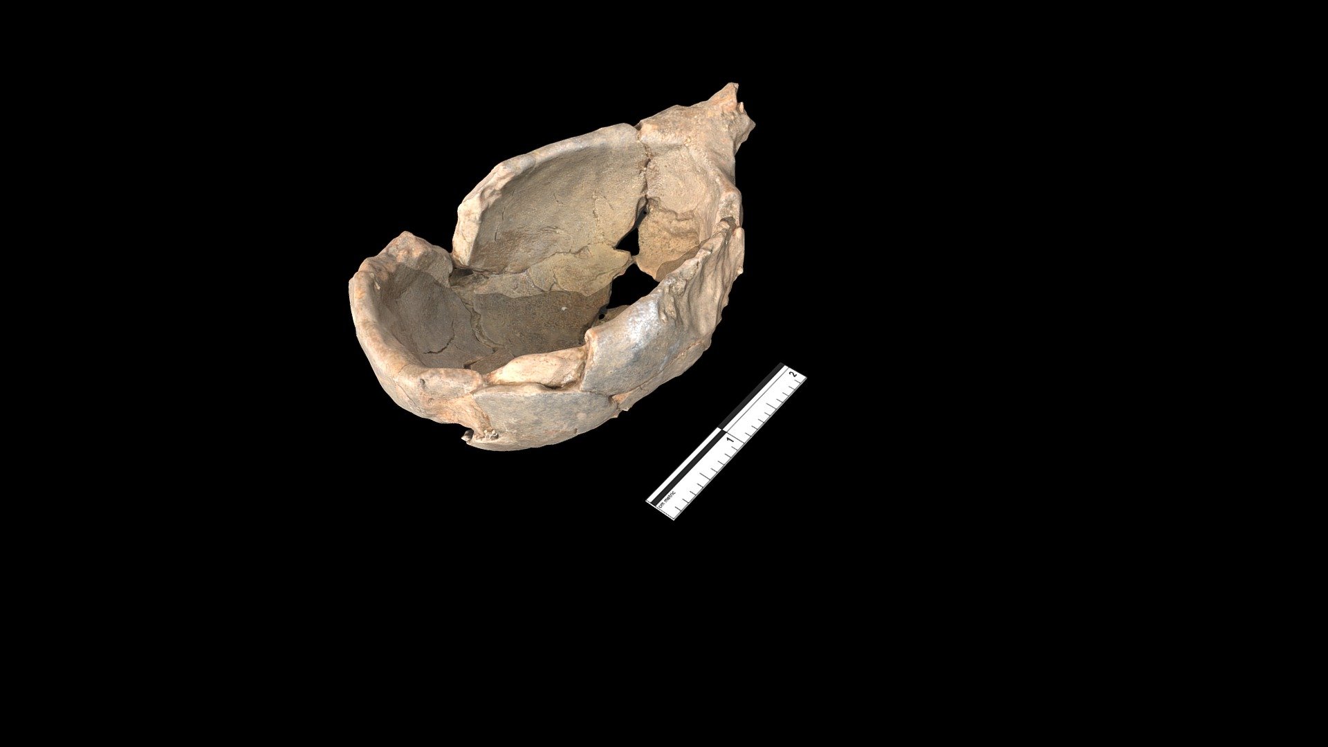 Ceramic Spoon, Oneota Culture, La Crosse Co. WI - 3D model by ...