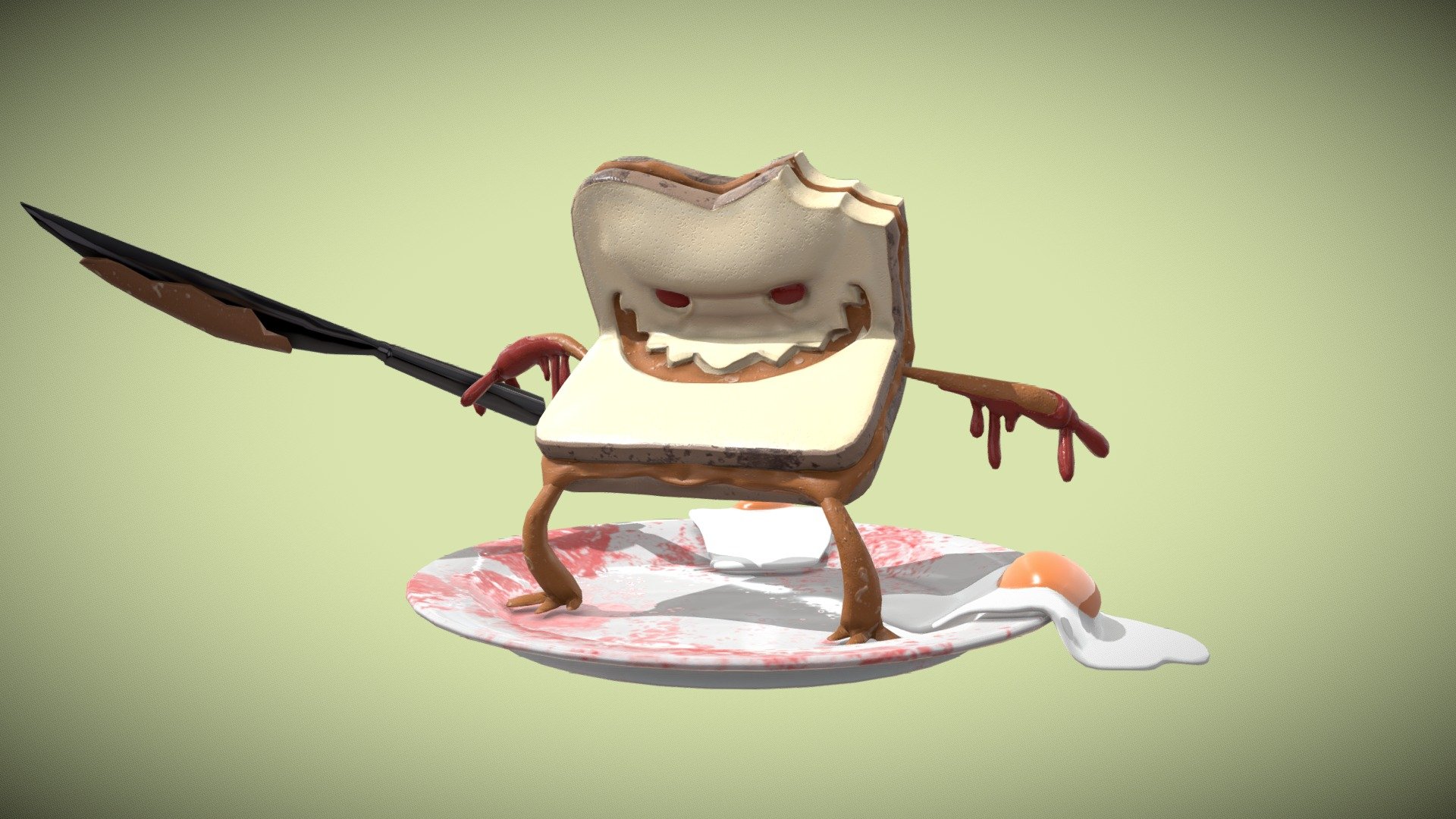 2DAE03_RileyKevin_Creature - 3D model by Kevin Riley (@kevinriley ...