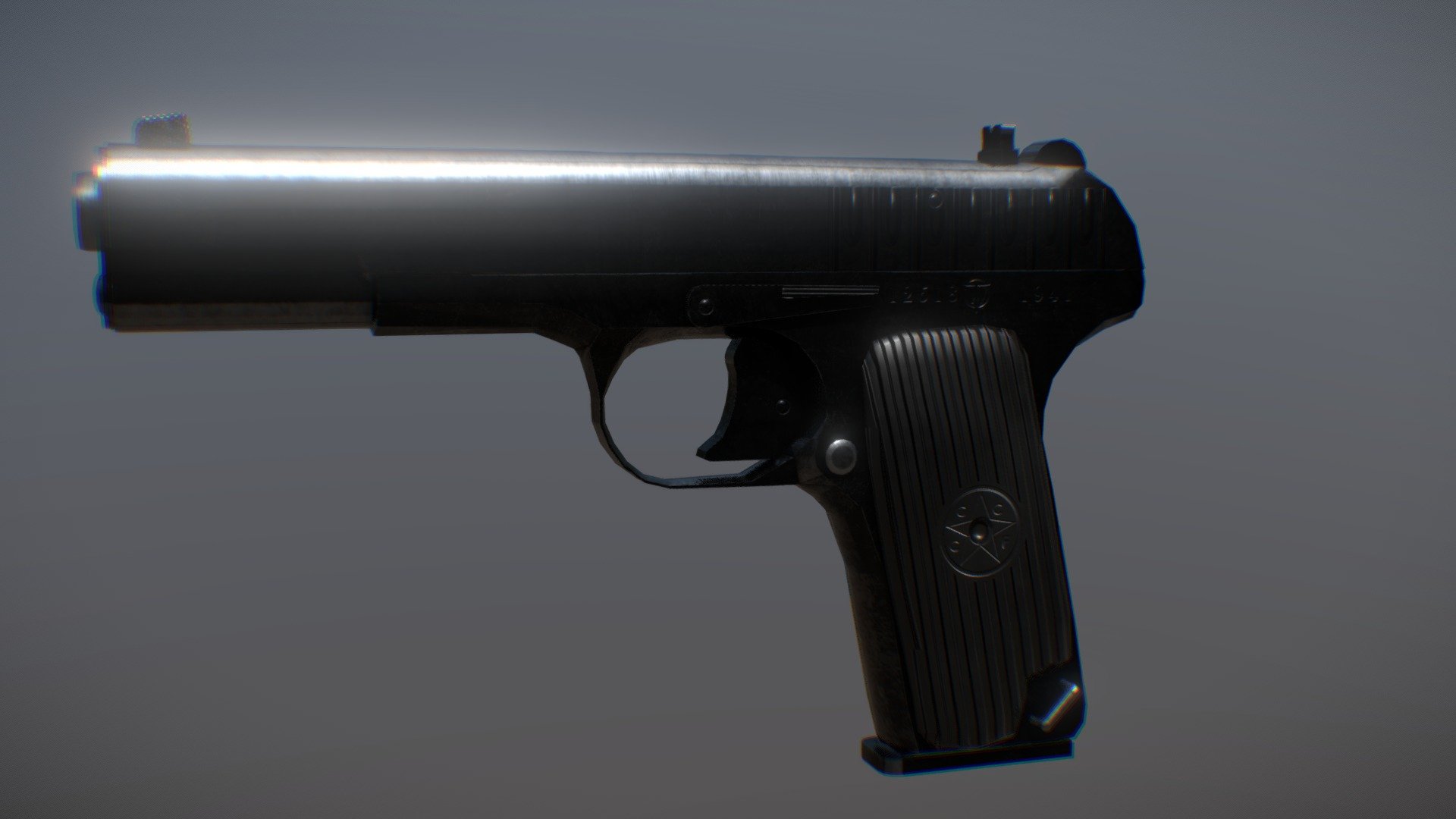 3D Tokarev TT-33 WW2 - Download Free 3D model by Vesper 3D (@damkung13 ...