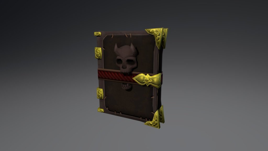 Spellbook v2 - 3D model by Kaviconto (@kakolinos) [daa132b] - Sketchfab