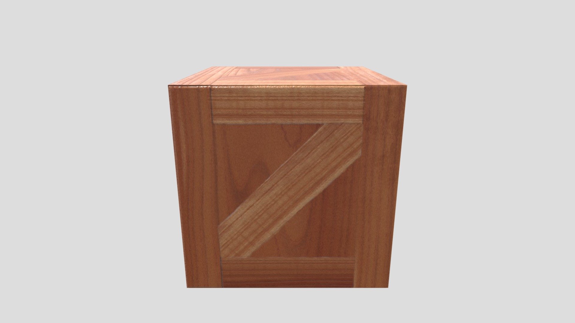 wood box - 3D model by anton.larssonblucker [daa20f4] - Sketchfab
