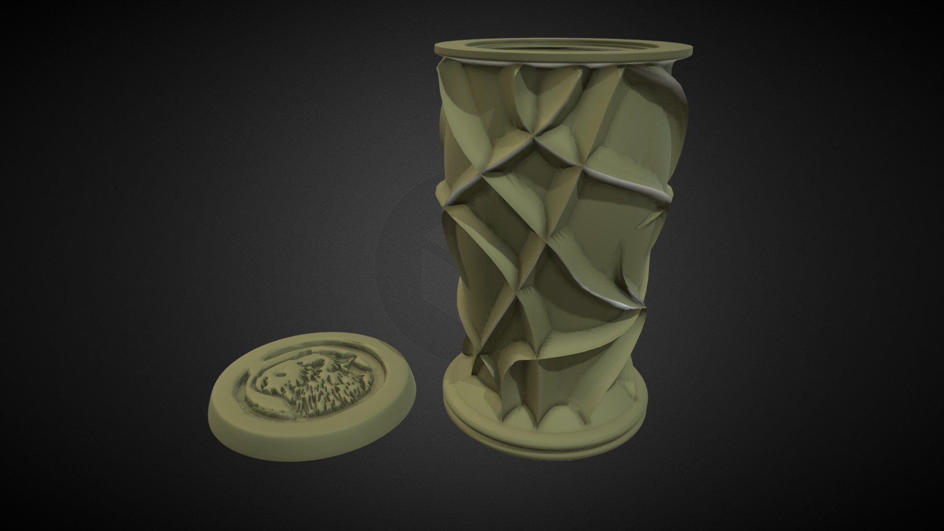 Capygon Dicebox - Tergrid's Lantern - 3D model by Felipe Carim (Capygon ...