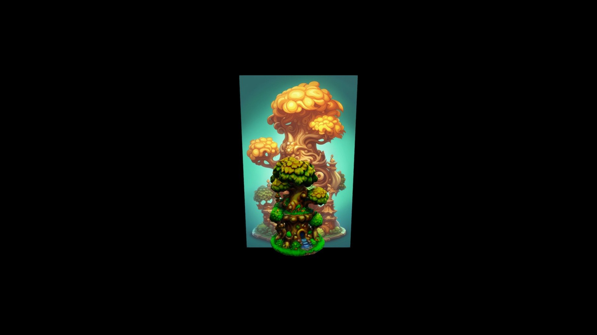 The Tree of Life The image shows a large t - Download Free 3D model by ...