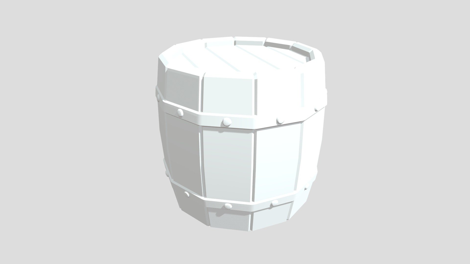 Barrel - Download Free 3D model by romatka4enko [daa5faa] - Sketchfab