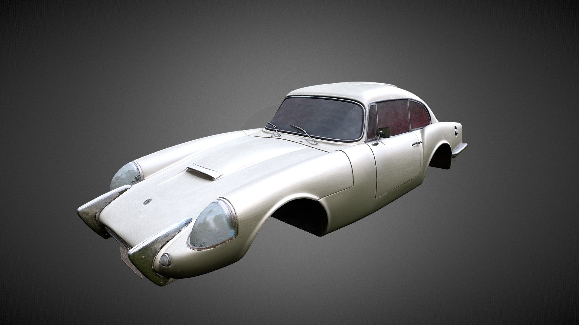 Sabra Classic Car - 3D scan with color - 3D model by TetraVision ...