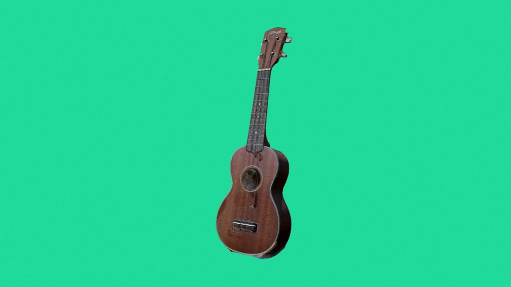 UKULELE - 3D model by l o u i s (@louis) [daa7b17] - Sketchfab