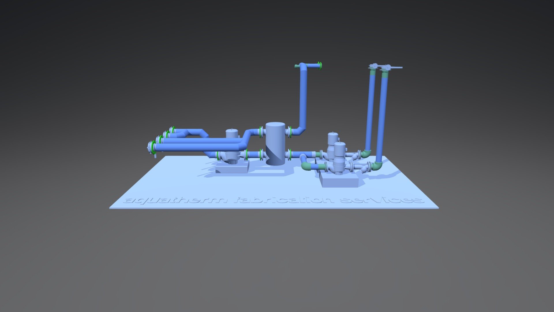 Heat Exchanger - 3D model by charlieclark [daae81f] - Sketchfab