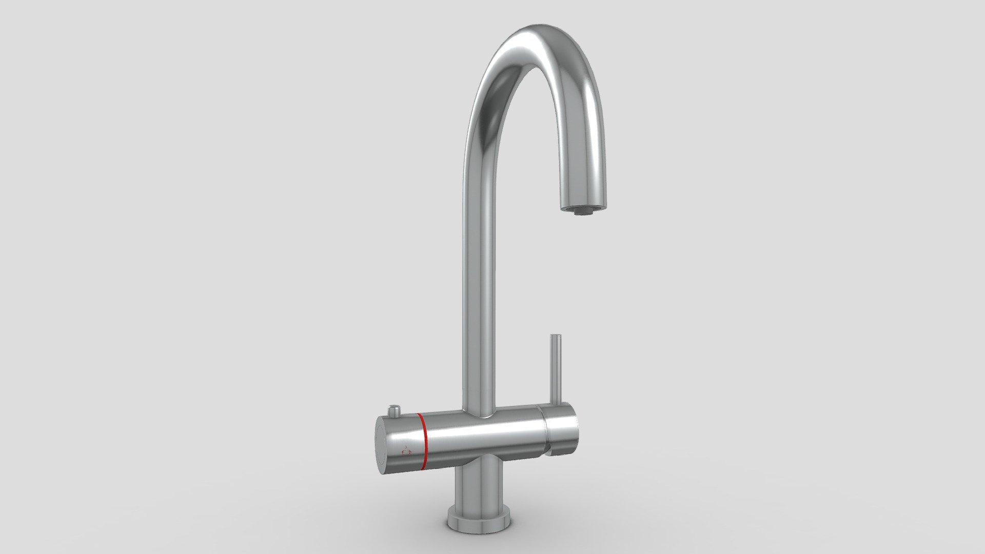 Tap Round RVS - 3D model by 360Fabriek [dab0bde] - Sketchfab