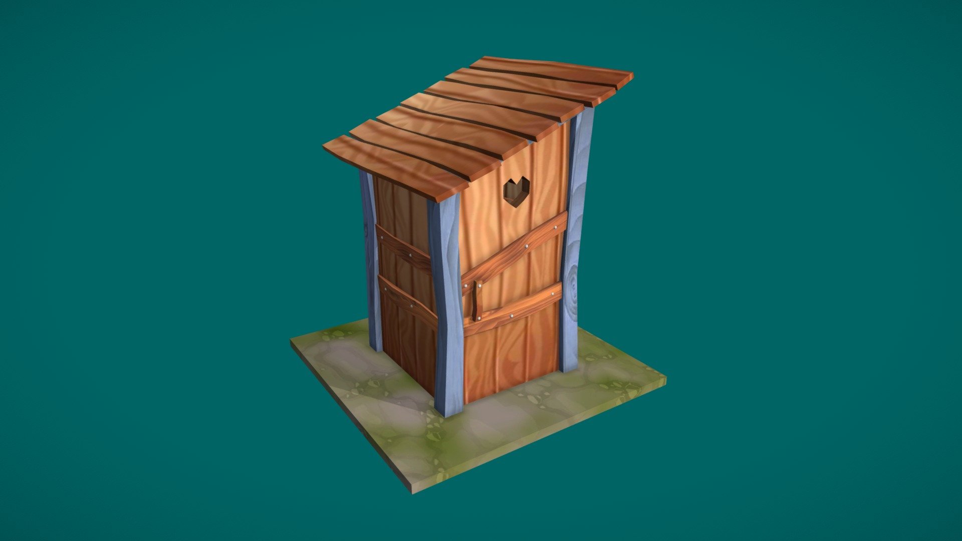 Baño Exterior - Download Free 3D model by Laura Fossati Díaz ...