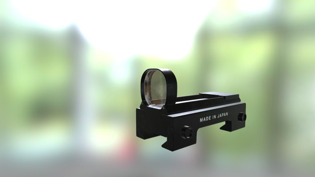 Reflex Sight - 3D model by romakadinskiy [dab47d8] - Sketchfab