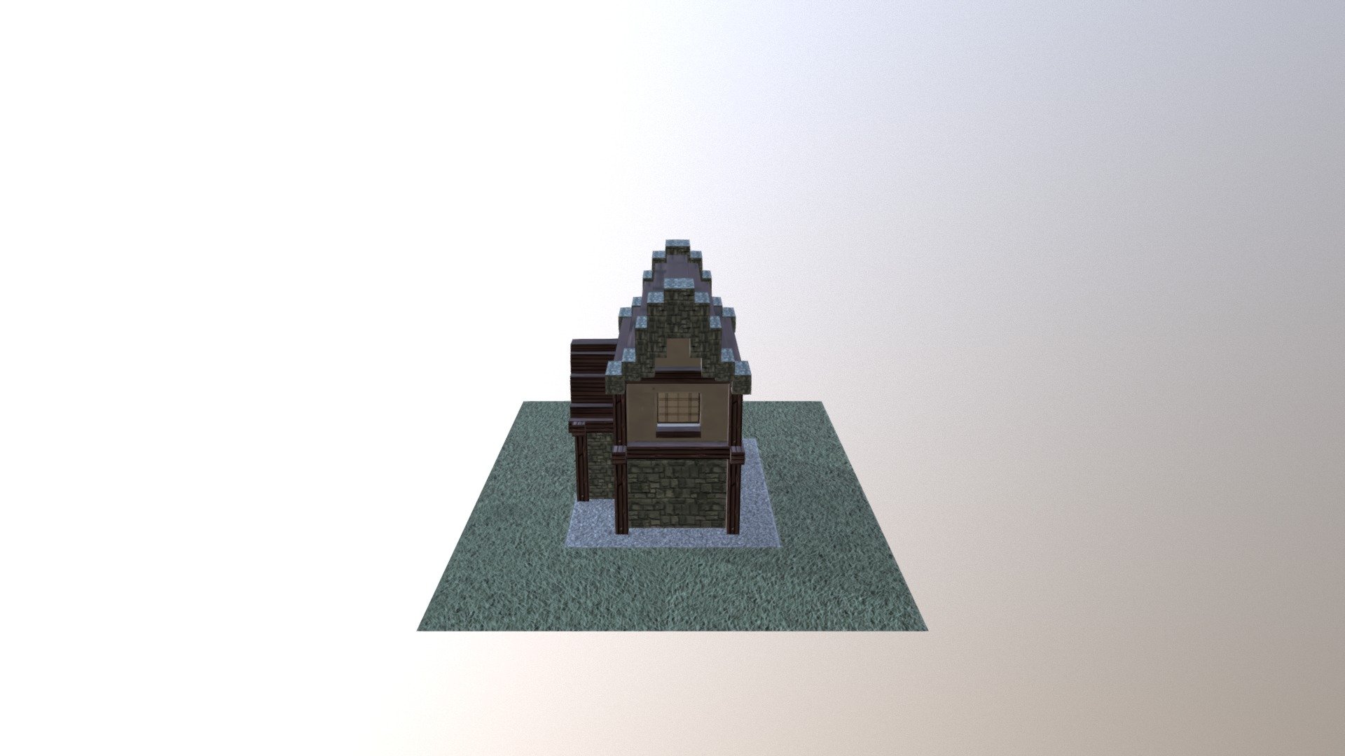 House Minecraft 2 - 3D model by laur2000ad [dab4c9c] - Sketchfab