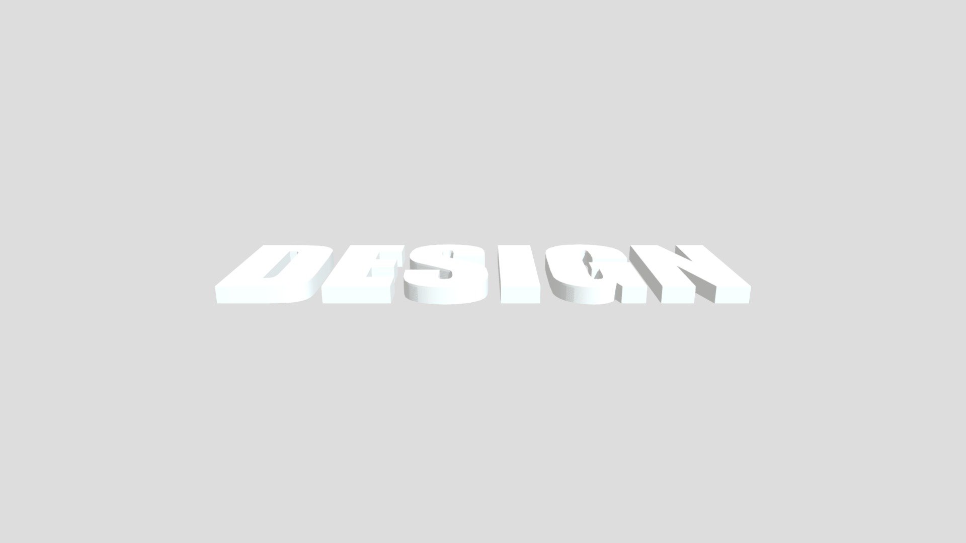 SCRITTA 3D DESIGN - Download Free 3D model by arch.mgiordano [dab7785 ...