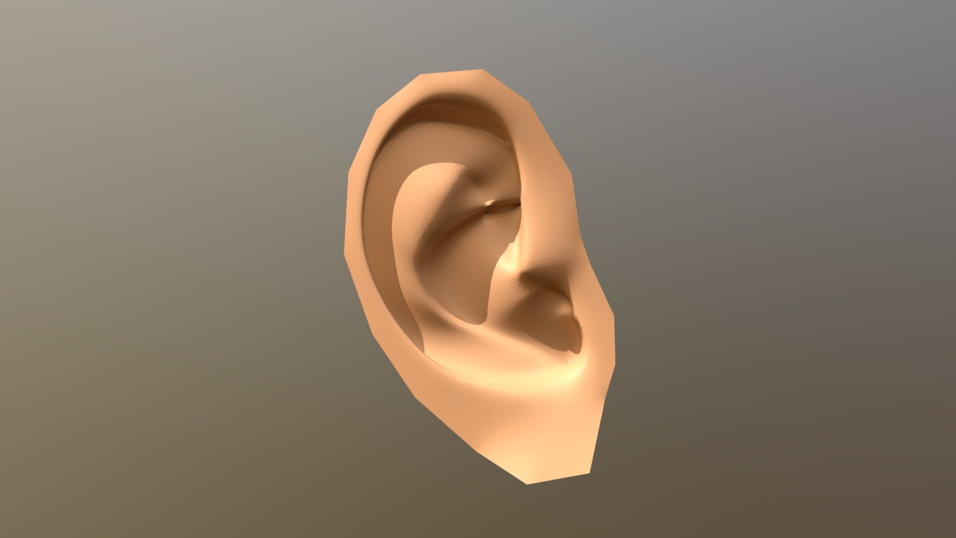 Oreja - Download Free 3D model by emilianomtz8 [dab77a4] - Sketchfab