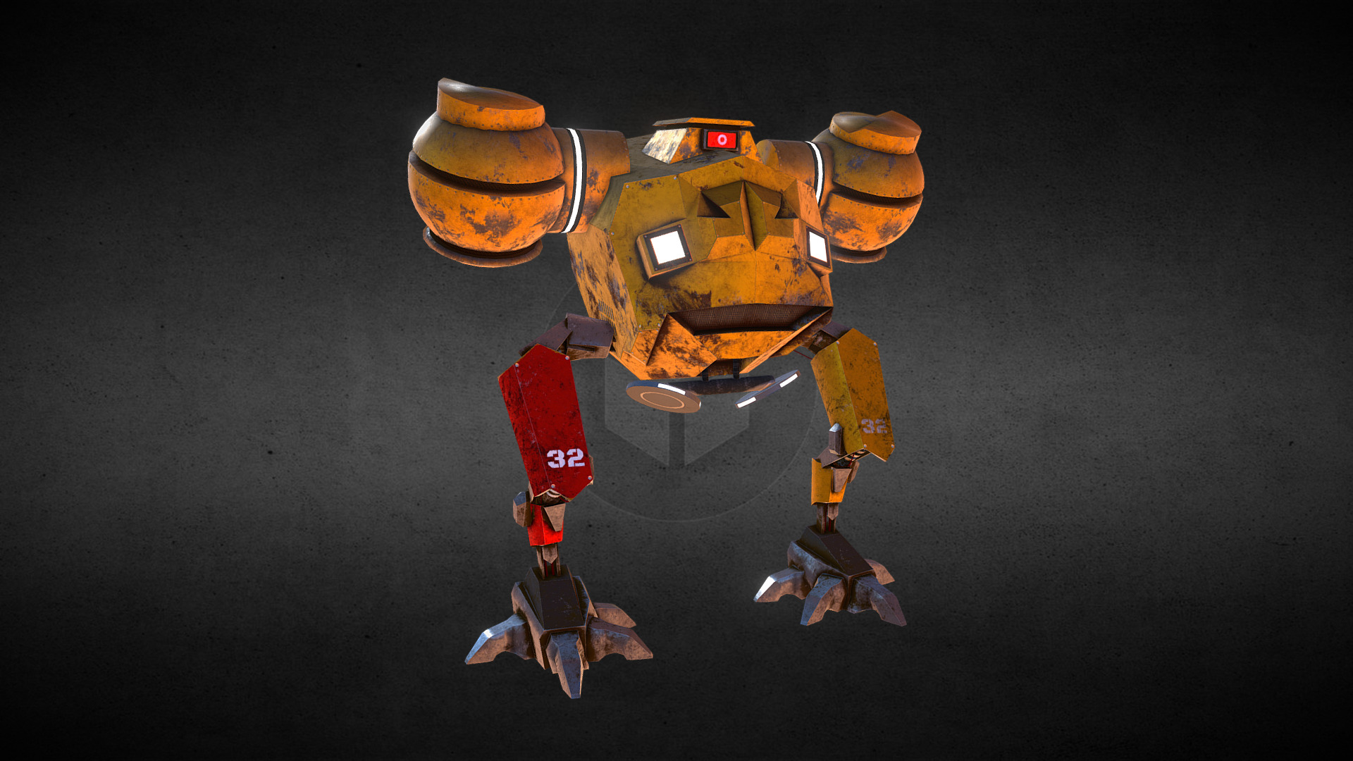 Robot T-31 - 3D model by JtmDesign [dab796a] - Sketchfab
